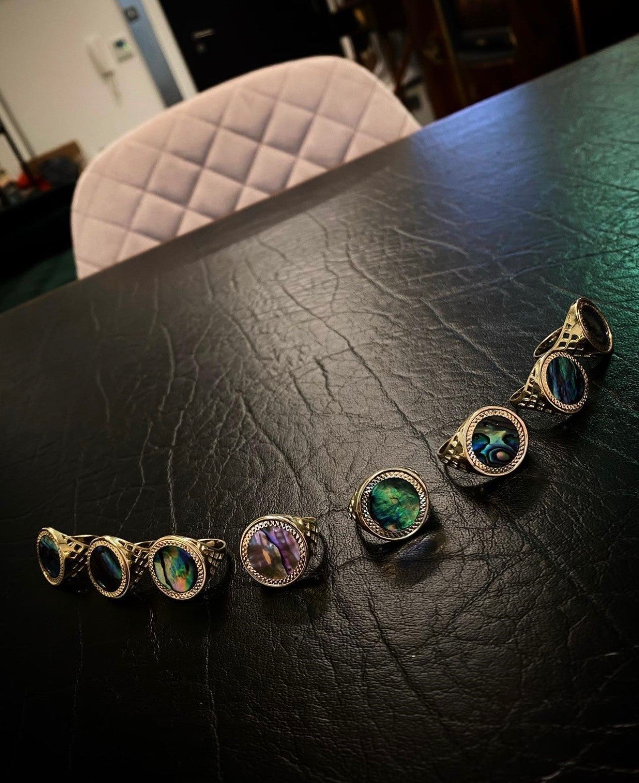 Galactic Stones | Natural & Lab Stone Sovereign Rings – Johnny Hoxton ...